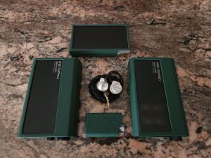 iBasso D16 TAIPAN DAC/Amp and PB5 OSPREY Portable dual NuTube Amp ...